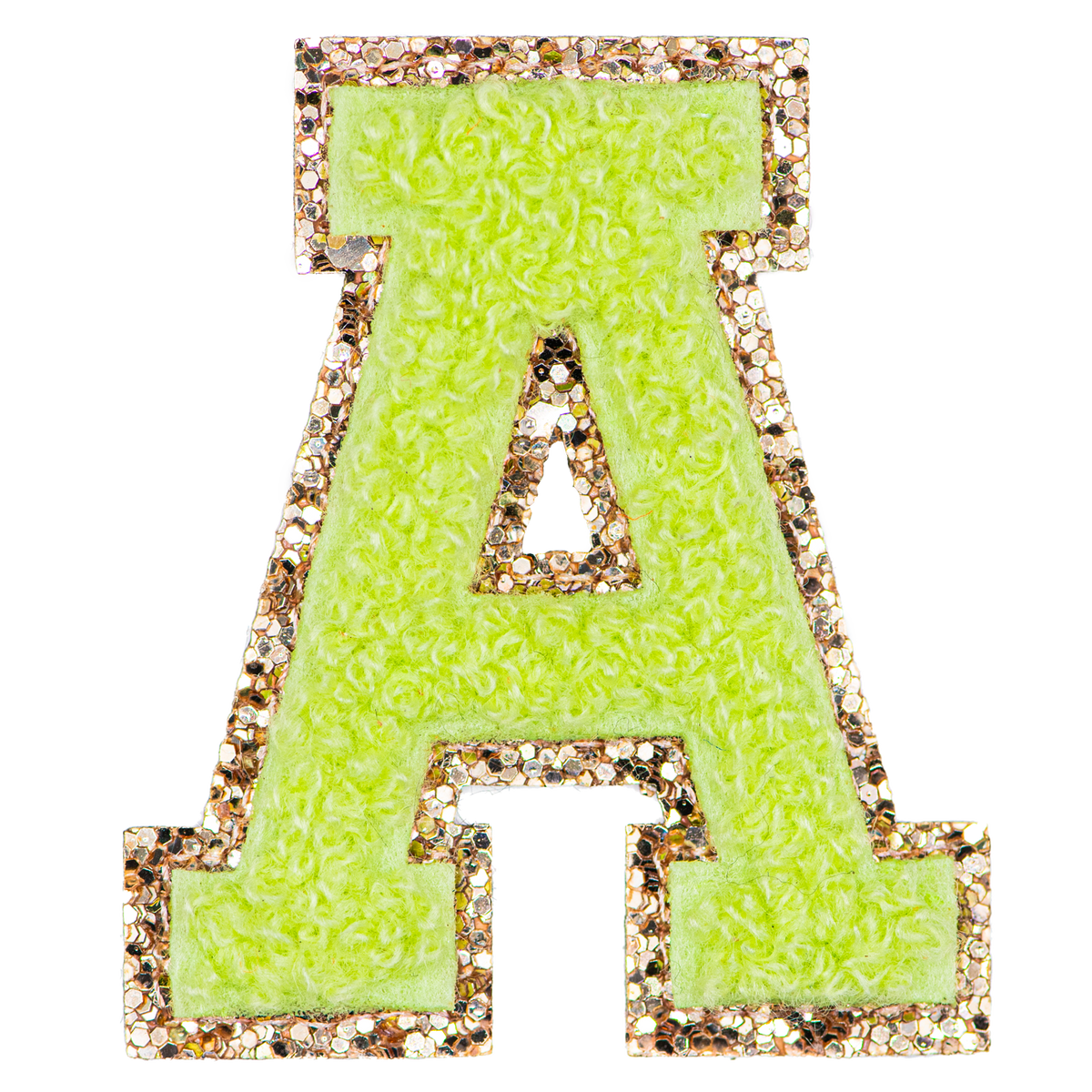 Patches - Neon Lime Letter | somethingbaby